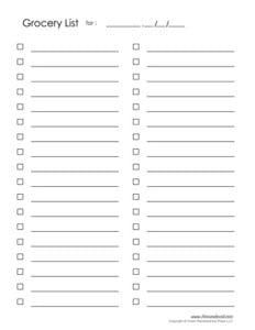 13+ Checklist Templates - Word Excel PDF Formats